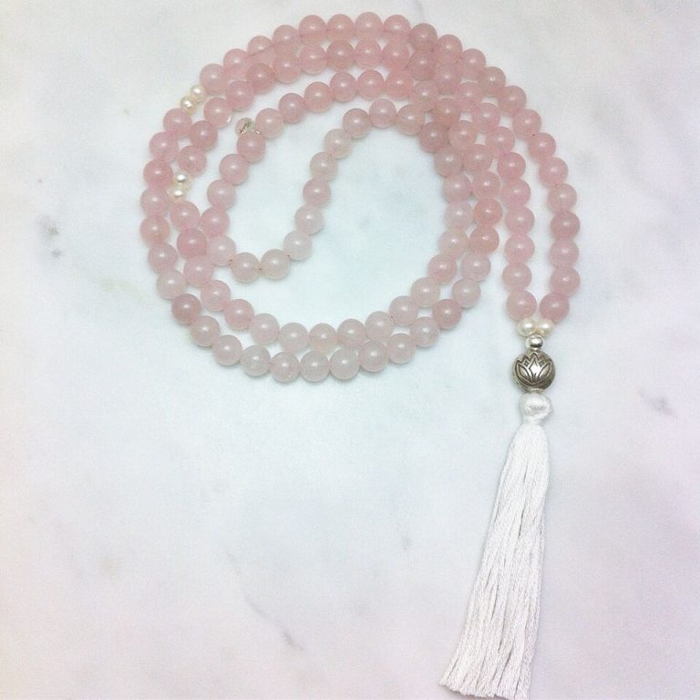 Lotus Mala | 108 mala beads, Buddhist prayer beads